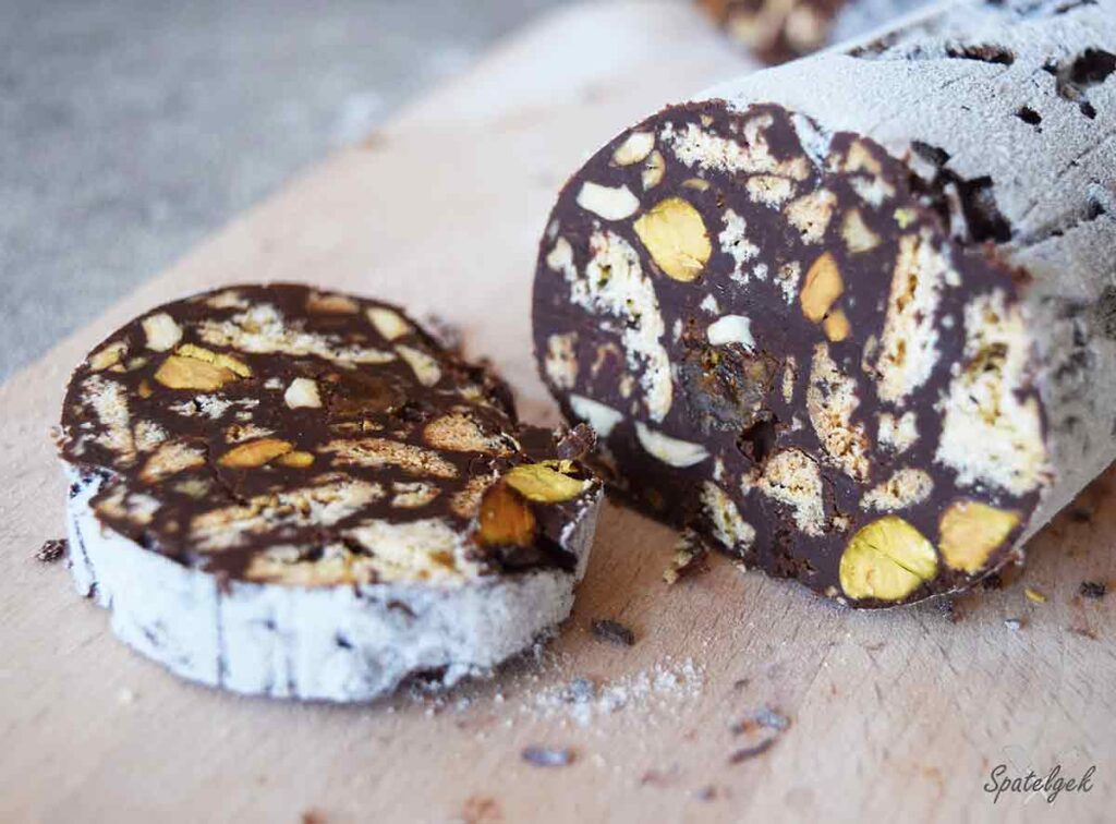 Chocolade salami – Spatelgek