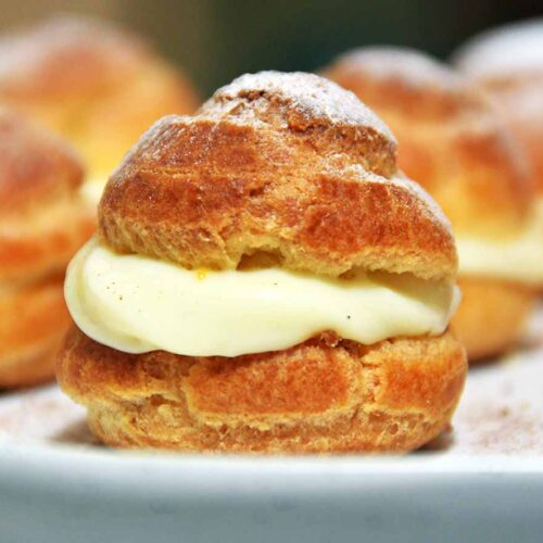 Speculaas sinaasappel soesjes – Spatelgek