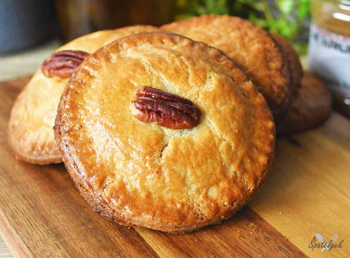 Gevulde koek met pecan – Spatelgek